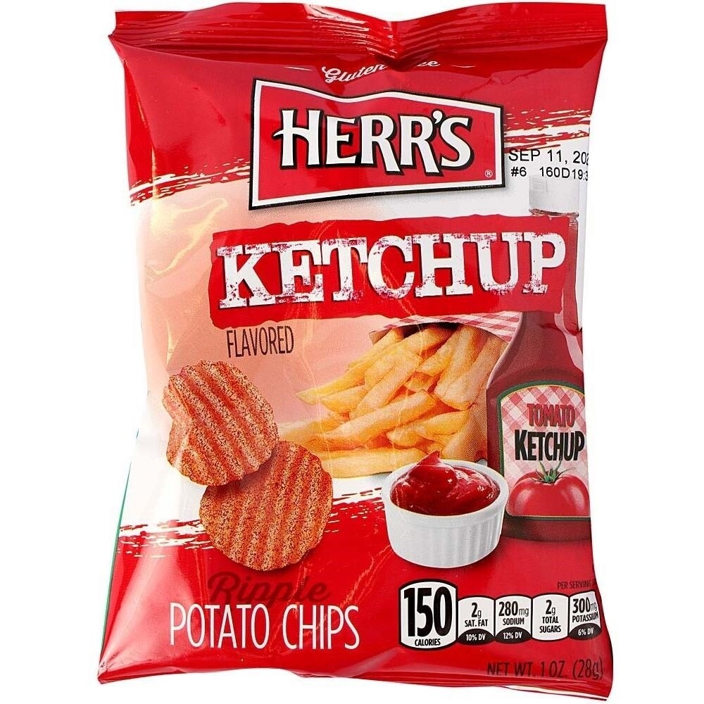 Ketchup Crisps Panama Ketchup Crisps Chips Heinz